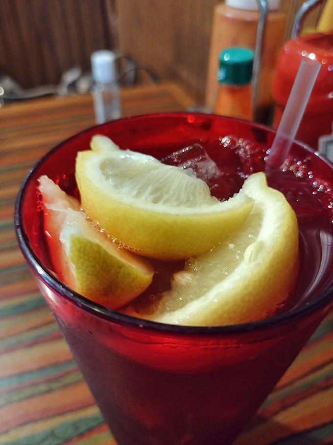 That ruby-red iced tea with fresh lemon slices isn't just a beverage &ndash; it's the unofficial state drink of the South, served properly chilled.