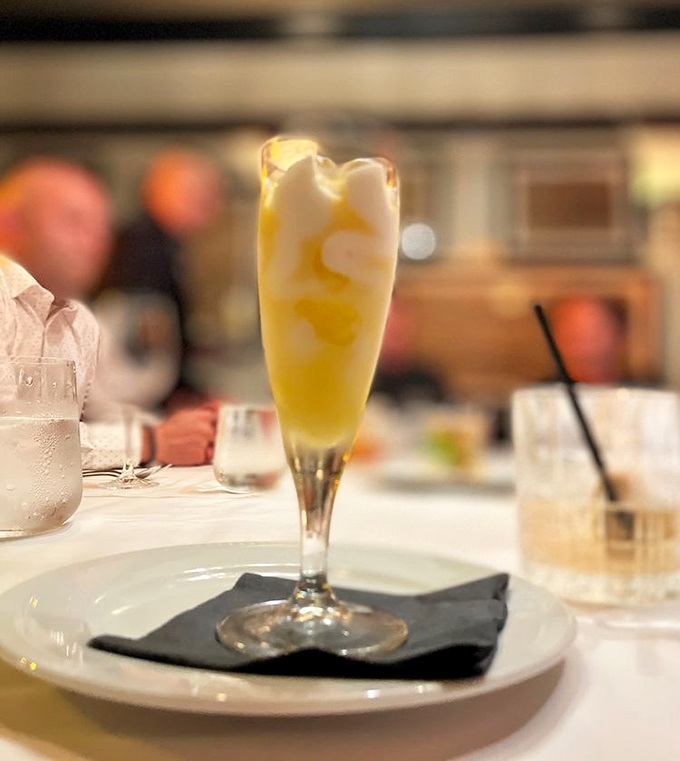 A palate-cleansing interlude of sunshine in a glass&mdash;this sorbet looks like what happiness would taste like if you could freeze it.