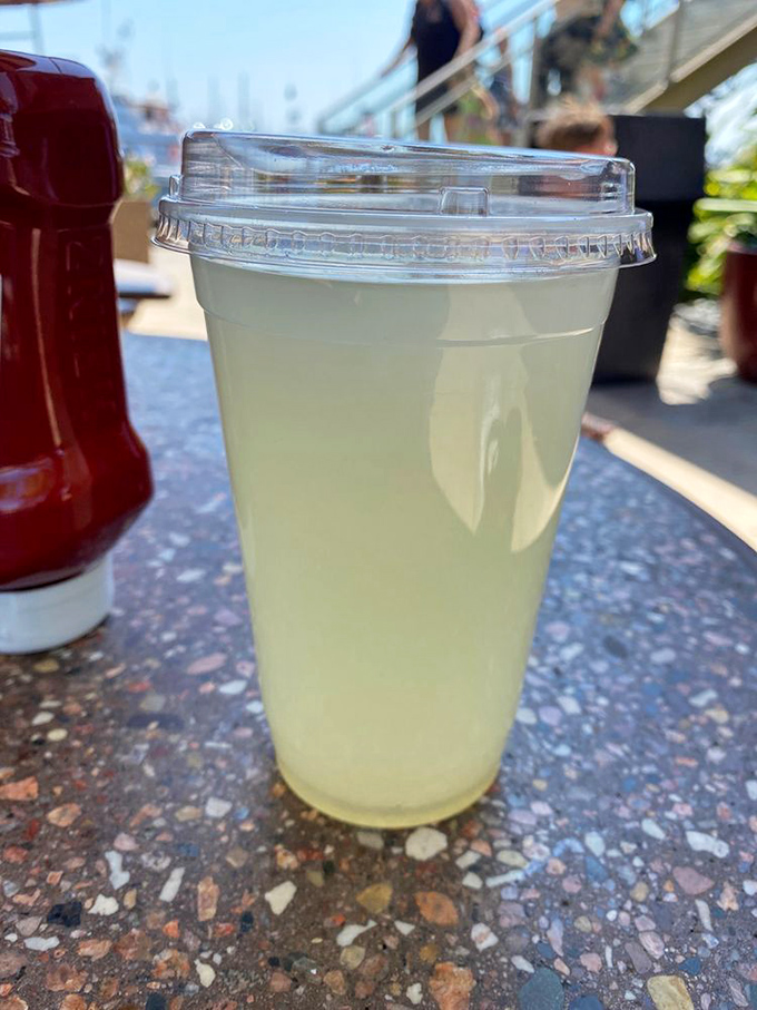 Nothing complements seafood like fresh lemonade on a sun-drenched patio. This isn't your childhood lemonade stand stuff&mdash;this is the grown-up version.