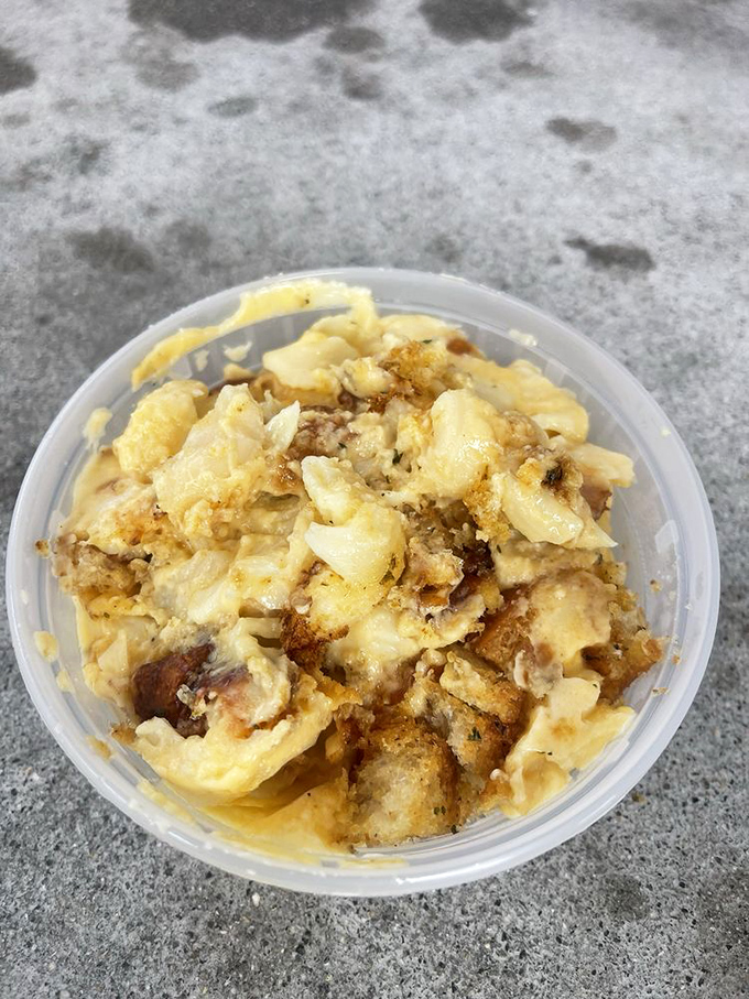 Mac and cheese that looks like it's been working out&mdash;buff, golden, and ready to comfort you after a long day.