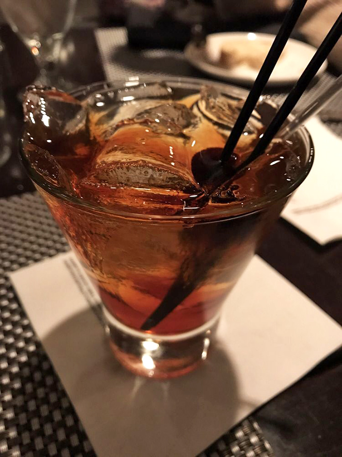 A properly made Manhattan&mdash;the kind of cocktail that makes you wonder why anyone bothers with trendy drinks that taste like potpourri.