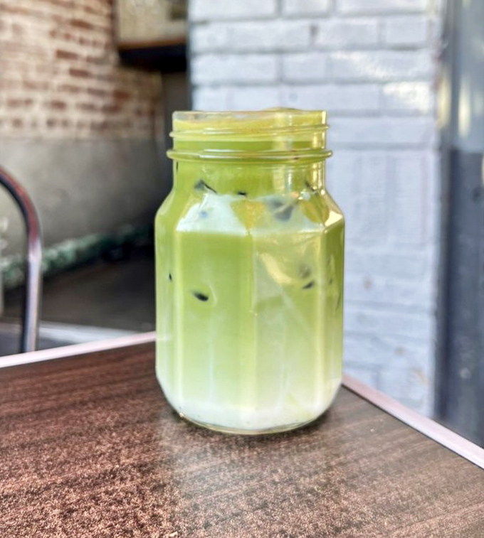 This matcha latte brings zen to your morning routine, one Instagram-worthy sip at a time. 