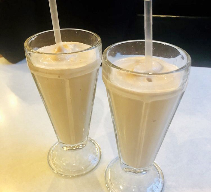 Milkshakes so thick they defy physics and your doctor's advice. Worth every slurp and the extra 20 minutes on the treadmill. 