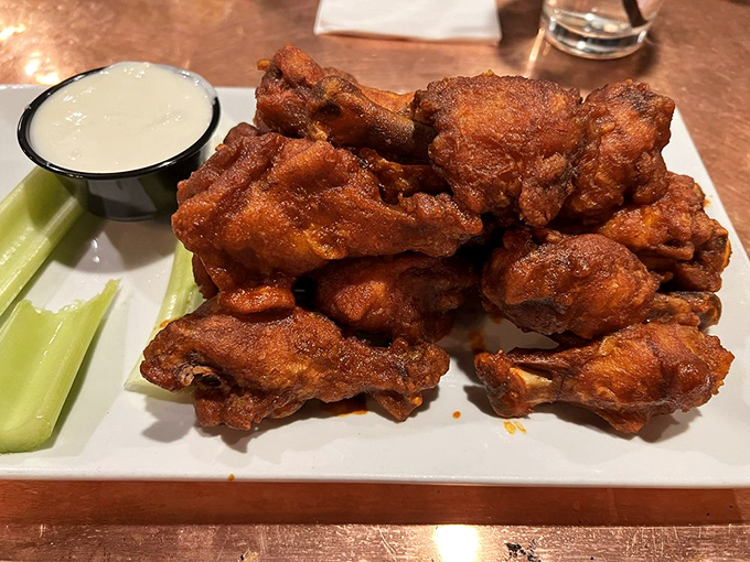 Nashville hot wings that make you understand why people write songs about Tennessee. These crispy, fiery morsels demand respect&mdash;and plenty of napkins.