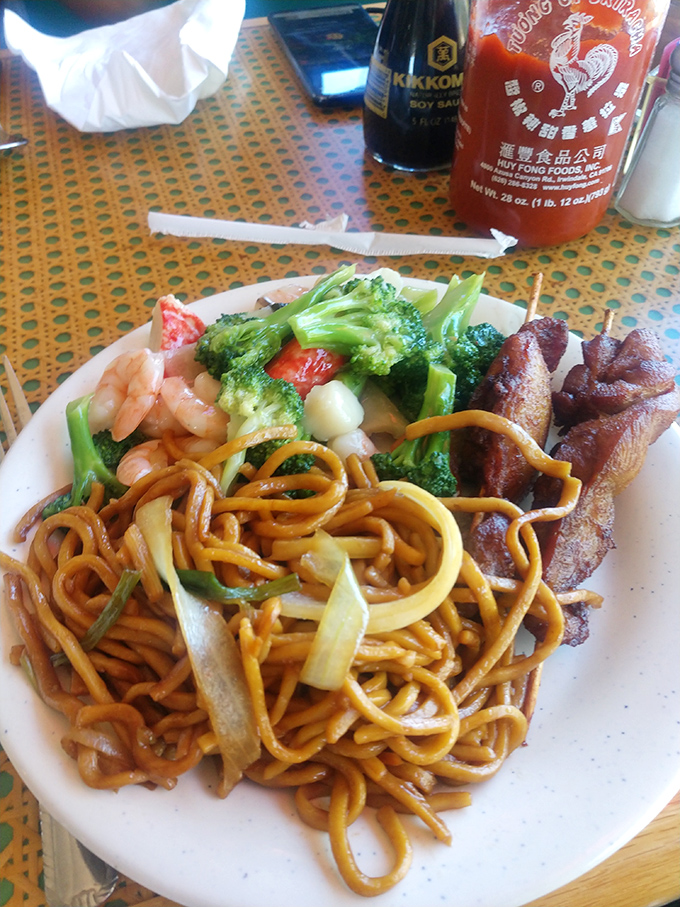 Noodles that twirl like dancers, vegetables adding pops of color, and sauces that tie everything together like a culinary conductor.