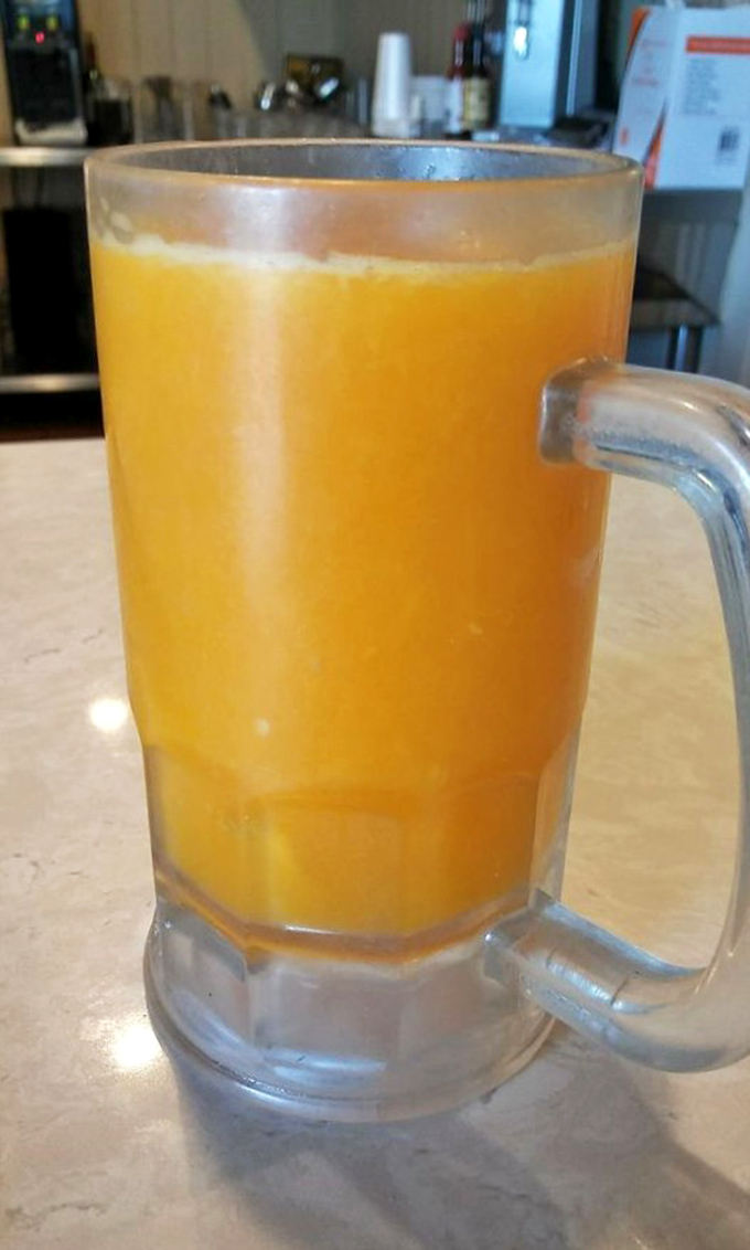 Fresh-squeezed sunshine in a glass&mdash;the kind of orange juice that makes you wonder why you ever settled for the stuff from a carton.