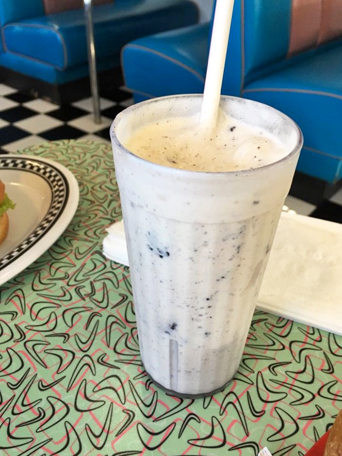 Cookie chunks swimming in vanilla bliss&mdash;this shake doesn't just satisfy a sweet tooth, it throws a party for your taste buds.