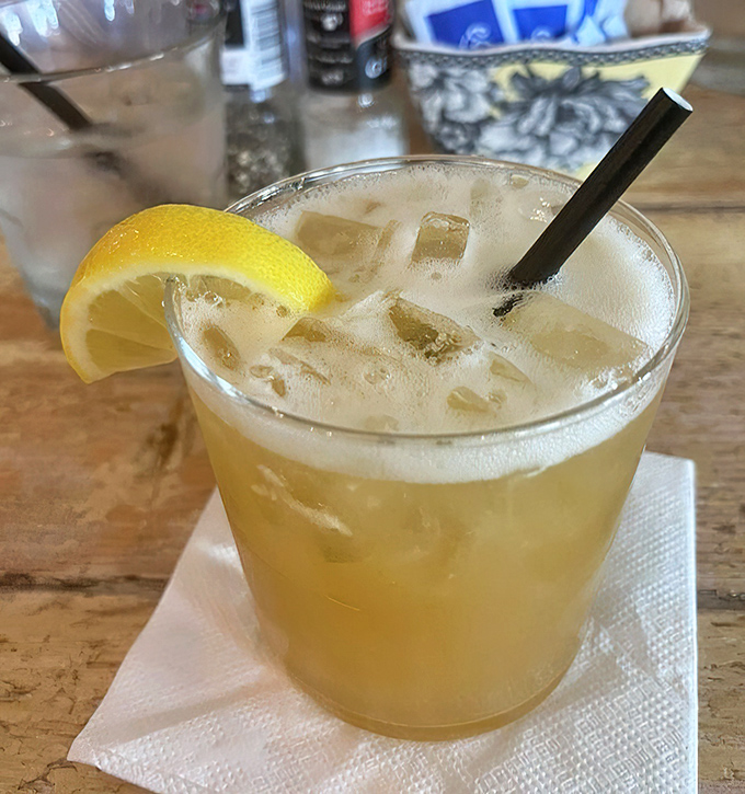 That Peach Bourbon Smash isn't just a drink, it's vacation in a glass. Breakfast cocktails: making mornings more civilized since forever.