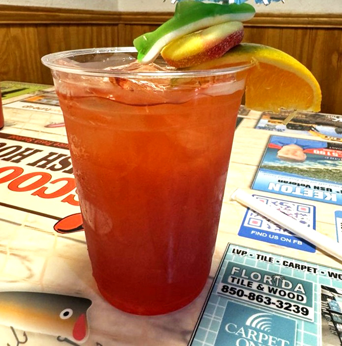 The Peach Bum cocktail&mdash;where Southern charm meets vacation vibes. Drink slowly or quickly&mdash;either way, you'll order another.