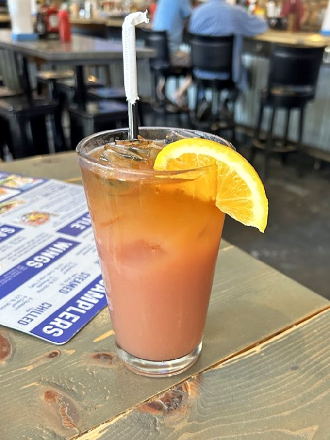 A refreshing cocktail that's the liquid equivalent of a beach vacation. One sip and you're mentally dipping your toes in the Atlantic.