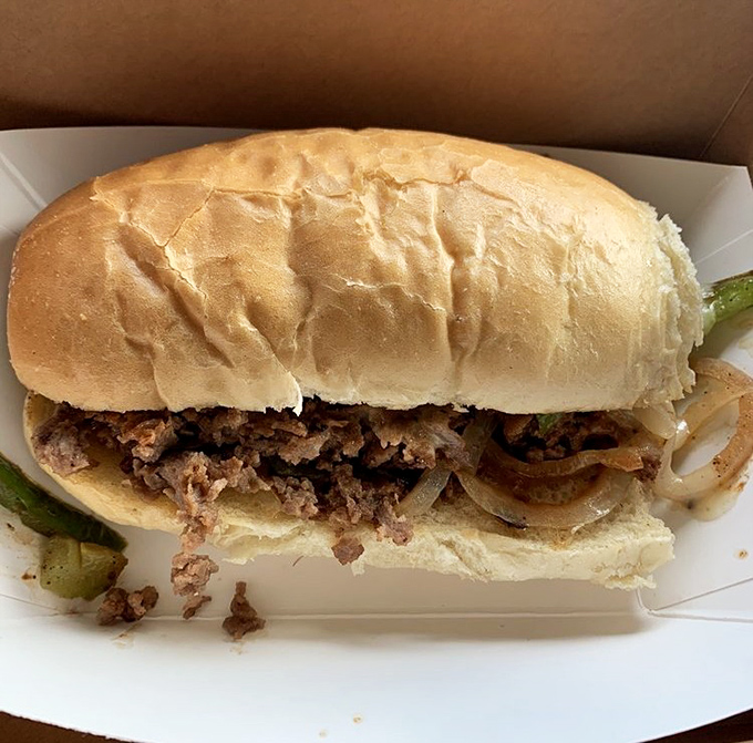 The Philly cheesesteak&mdash;a sandwich so honest and unpretentious it makes you wonder why anyone would eat anything else.