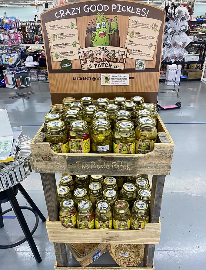 The Pickle Patch proves that even condiments deserve their own spotlight in this wonderland of finds.