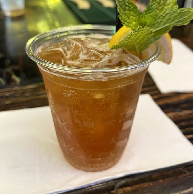 This Pimm's Cup isn't just refreshing—it's what cucumber and mint dream about when they want to have fun together.