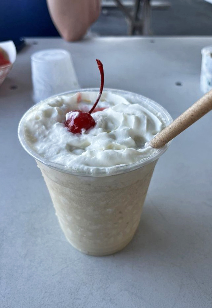 This isn't just a pi&ntilde;a colada&mdash;it's a vacation in a cup, complete with the cherry on top.