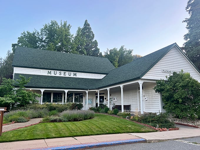 The Plumas County Museum wears its history with grace, its white clapboard exterior and welcoming porch inviting you to step back in time.