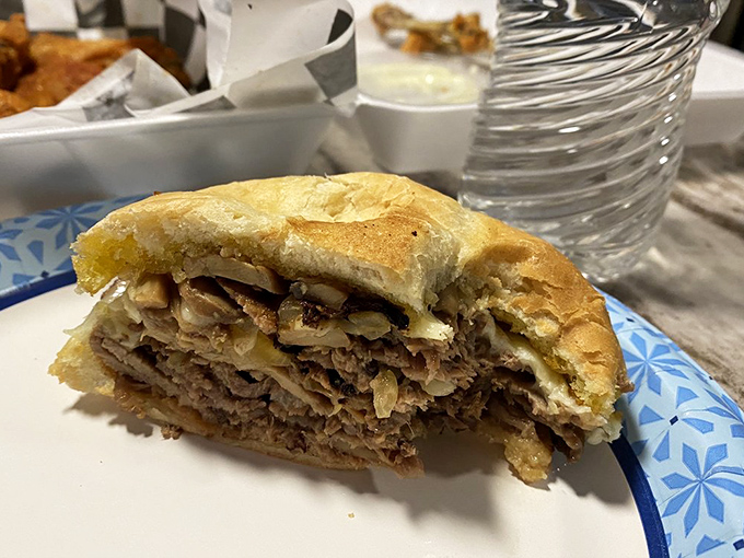 The prime rib sandwich&mdash;where magnificent meat meets humble bread in a union so perfect, it should have its own wedding registry.