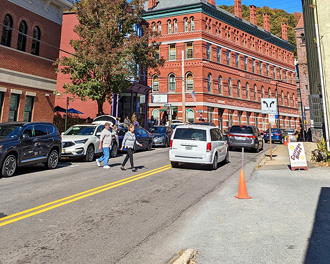 Race Street's stone buildings house some of Jim Thorpe's most cherished establishments, creating a living museum where you can eat, drink, and shop.