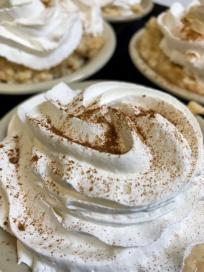 Rice pudding that doesn't just wear its cinnamon with pride &ndash; it flaunts it. This cloud of creamy nostalgia is dessert's answer to a warm hug.