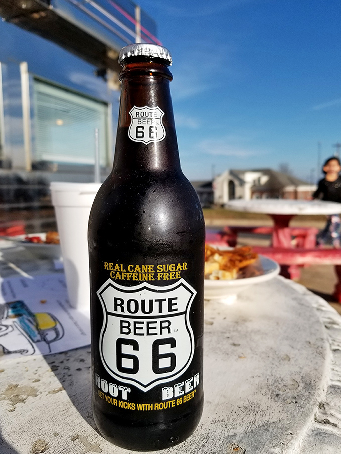 Route 66 Beer&mdash;because sometimes your nostalgia needs to be sipped slowly. Real cane sugar means this isn't your average convenience store root beer.