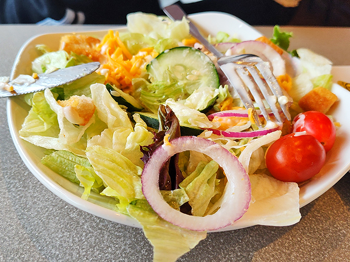 A garden-fresh salad that doesn't apologize for being healthy&mdash;it's too busy showing off its vibrant colors and crisp textures.