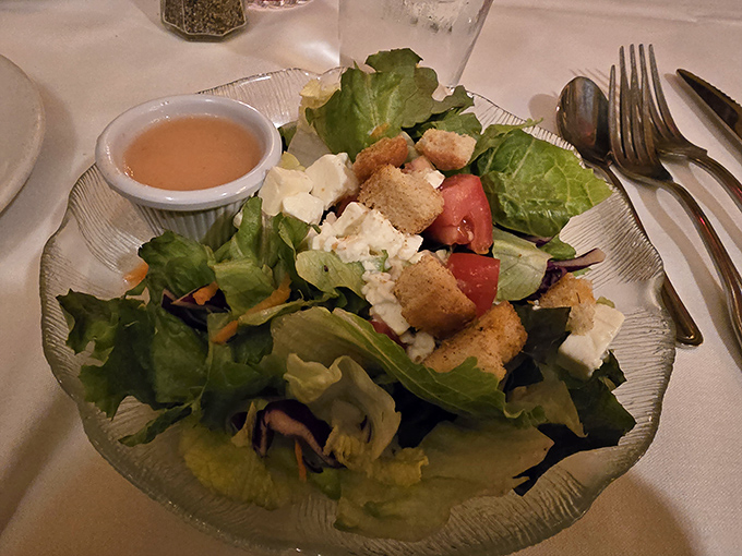 A salad that doesn't apologize for being a salad&mdash;crisp, colorful, and confident enough to hold its own at a steakhouse.