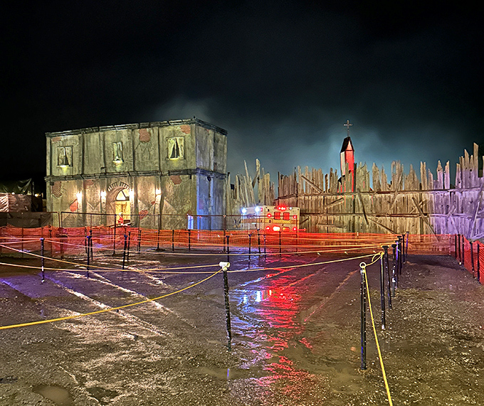 Even quaint Dade City has its spooky side! Scream-A-Geddon transforms peaceful countryside into nightmare fuel when the sun goes down and brave souls venture in.