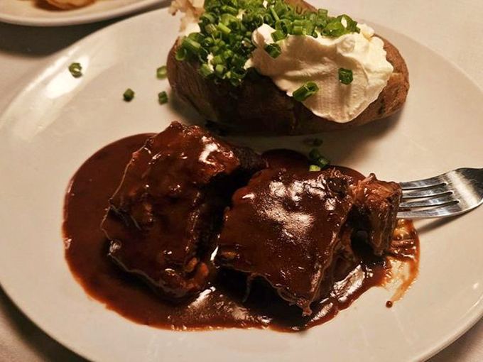 These short ribs aren't just falling off the bone &ndash; they've completely surrendered to gravity and that glossy sauce deserves its own fan club.
