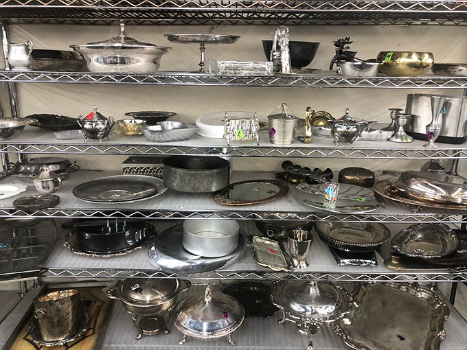 Silver serving pieces that would make Downton Abbey's butler raise an approving eyebrow. Instant elegance for your next dinner party!