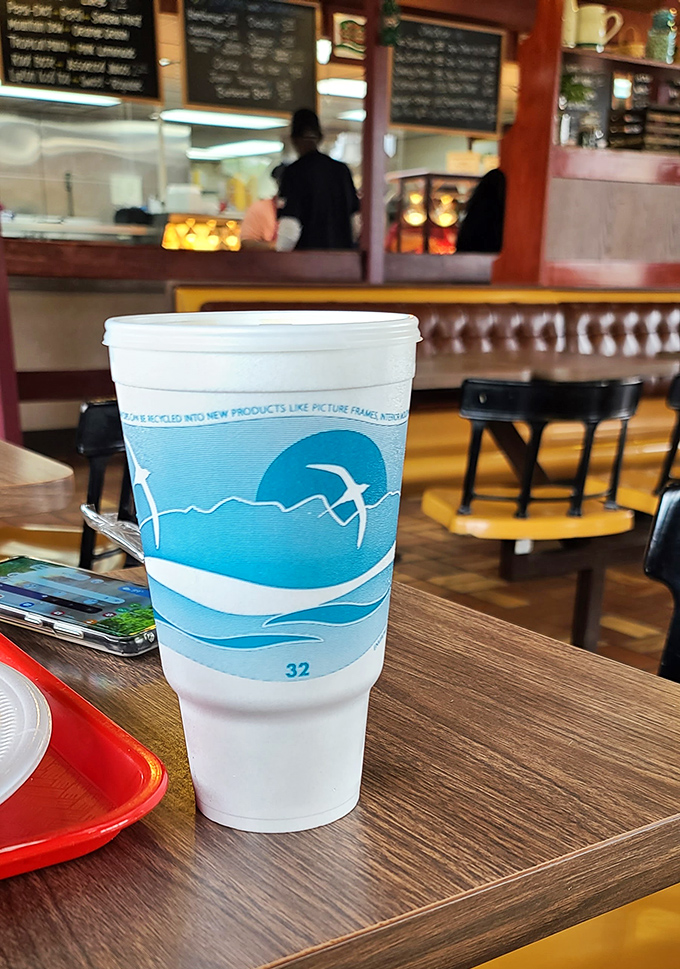 Even the drinks come with a side of nostalgia&mdash;served in cups big enough to quench a thirst worked up from all that food anticipation.