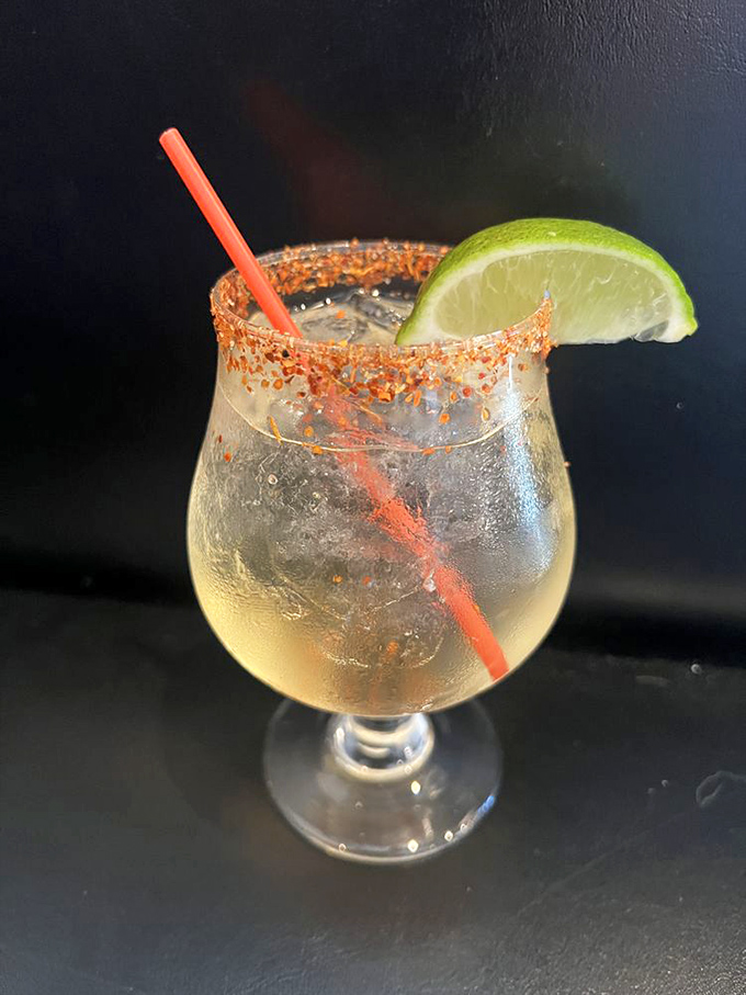 Even the cocktails get the Italian treatment&mdash;this spicy margarita with its chili-salt rim is what happens when Tijuana meets Tuscany in a glass.