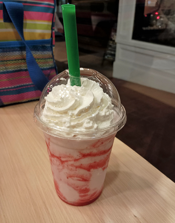 The strawberry shake that takes you back to childhood summers, but with an adult appreciation for just how good simple pleasures can be.