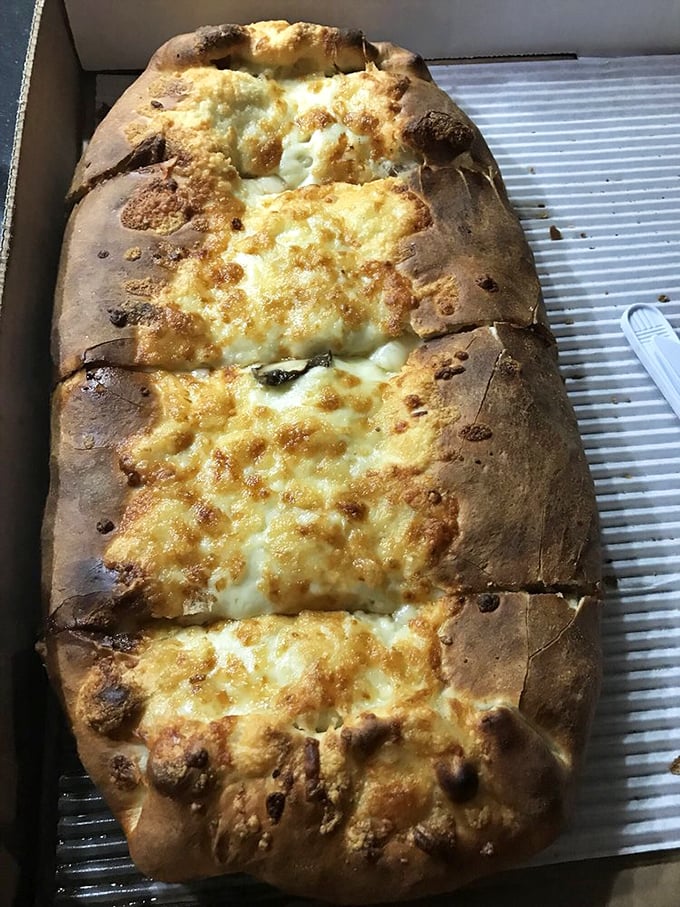 This stromboli isn't just food&mdash;it's a cheese-filled love letter to Italian-American cuisine, folded and baked to golden perfection.