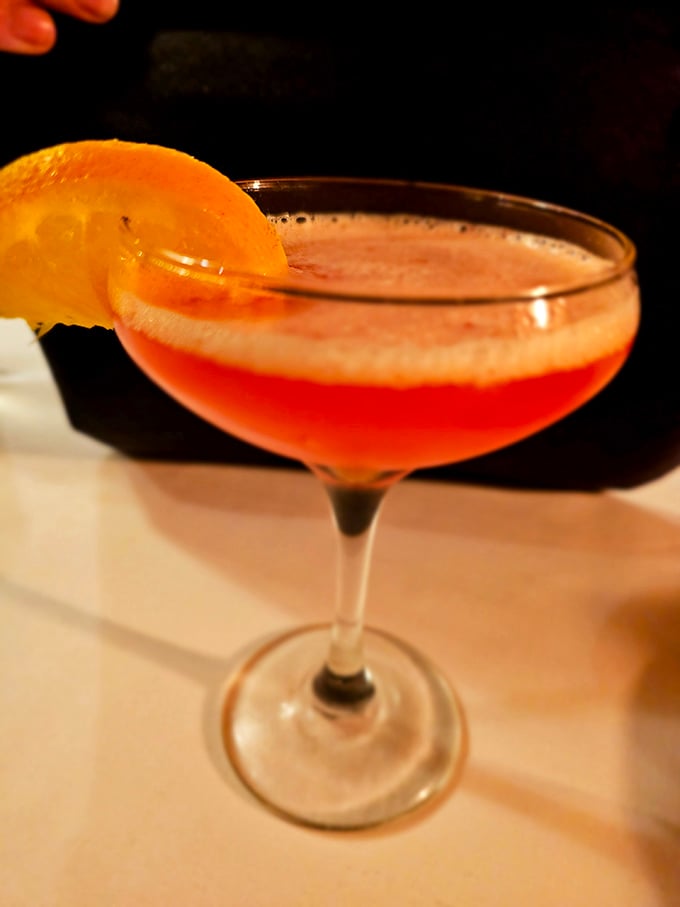 This sunset-hued cocktail isn't just pretty &ndash; it's the perfect prelude to a memorable meal or delightful conclusion to a perfect evening.