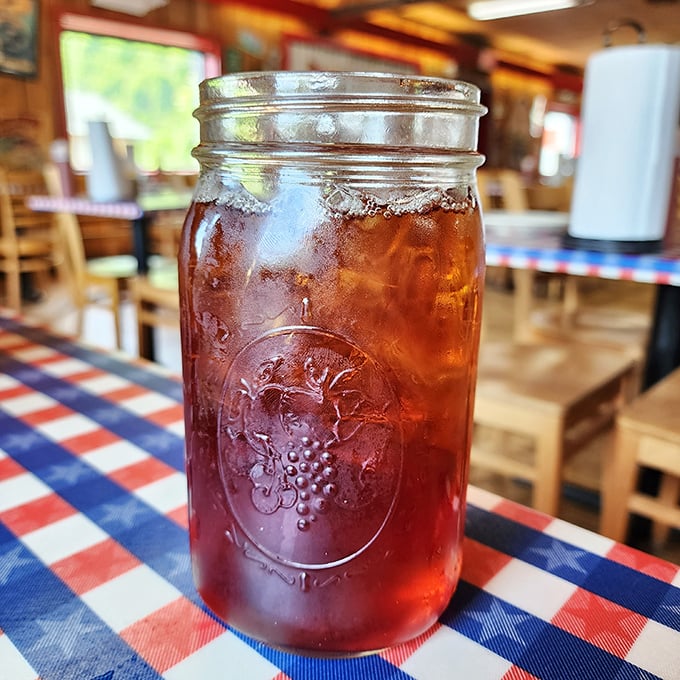 Sweet tea served in a mason jar isn't just a drink&mdash;it's a cultural institution. This amber elixir, cold enough to sweat, is the unofficial champagne of the South.