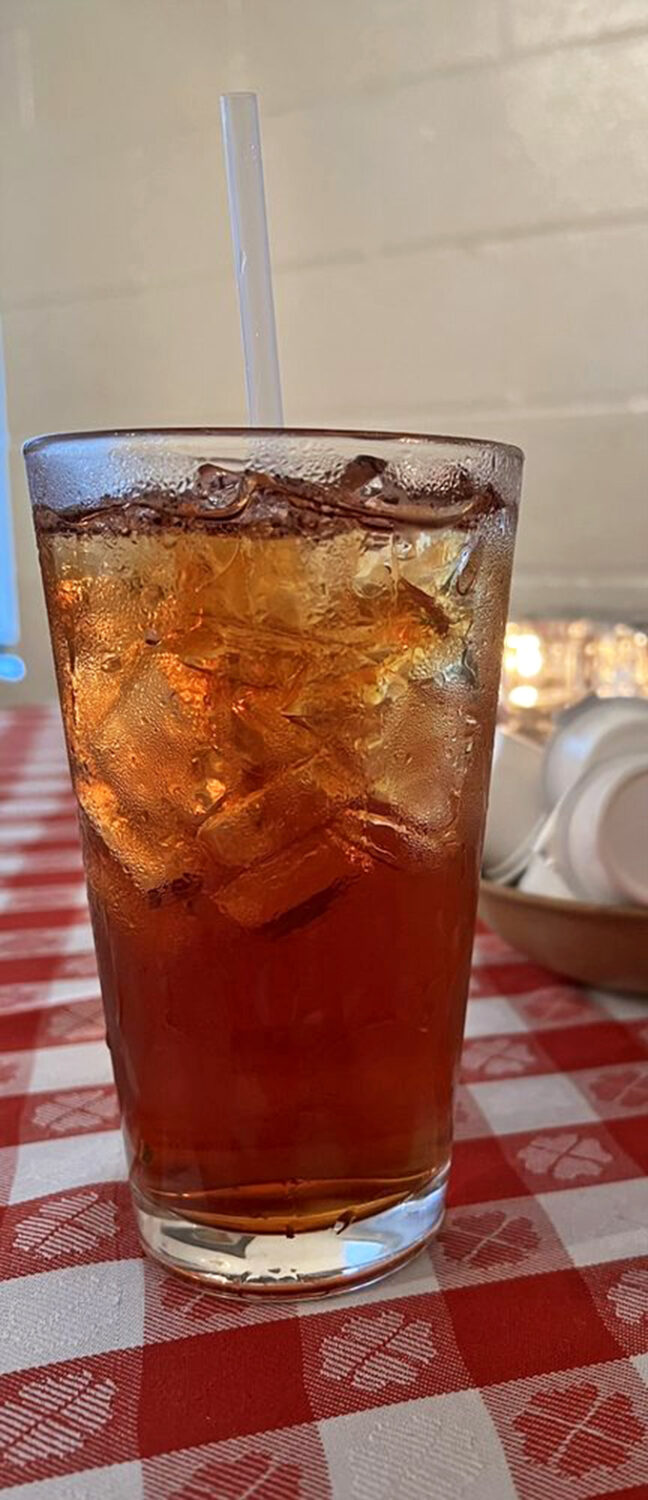 Sweet tea in a frosty glass—the unofficial wine pairing of Southern steakhouses and the perfect palate cleanser between bites.