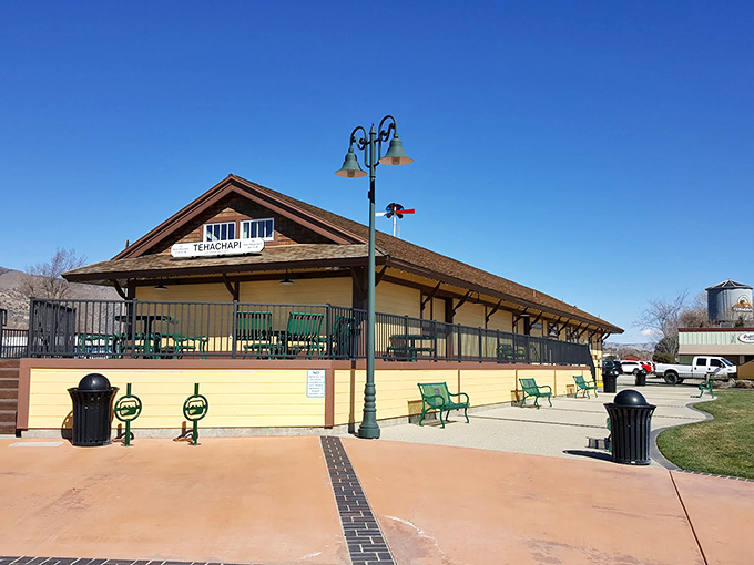The Depot Museum doesn't just commemorate trains passing through; it celebrates how railways literally put this mountain town on the map.