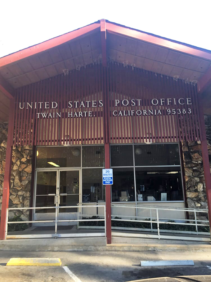 Even sending postcards feels special at this charming mountain post office. "Wish you were here" has never been more sincere.