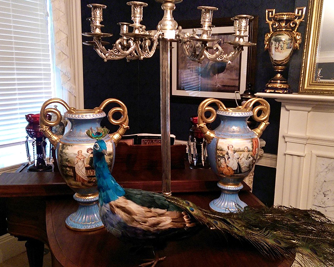 Those ornate urns with their gilded handles have probably seen more elegant soirées than most of us have had microwave dinners.