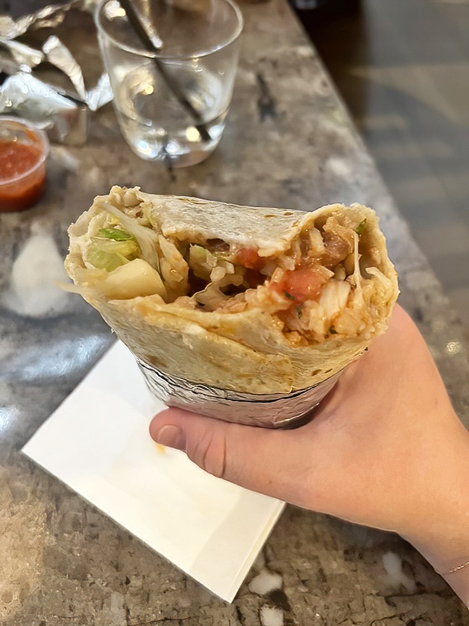 Proof that vegetarian doesn't mean sacrifice&mdash;this foil-wrapped bundle delivers all the satisfaction of its meaty cousins with none of the guilt.