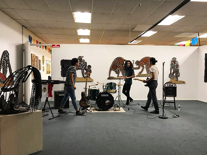 Live music brings the Veritas Art Center to life, where local talent finds its stage and community finds its rhythm.