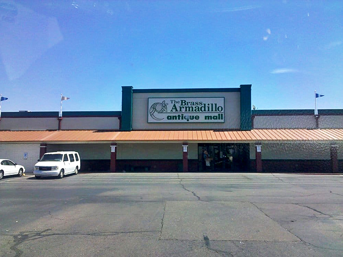 The siren call of antiquing beckons from the roadside.