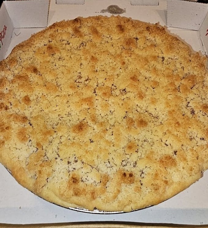 Simple brown box, extraordinary contents. Like finding out your mild-mannered neighbor is secretly a superhero&mdash;of pie.