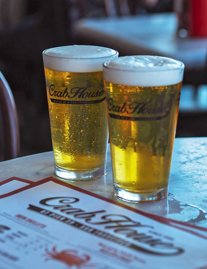 Ice-cold brews ready to complement the finest seafood feast your taste buds will ever experience.