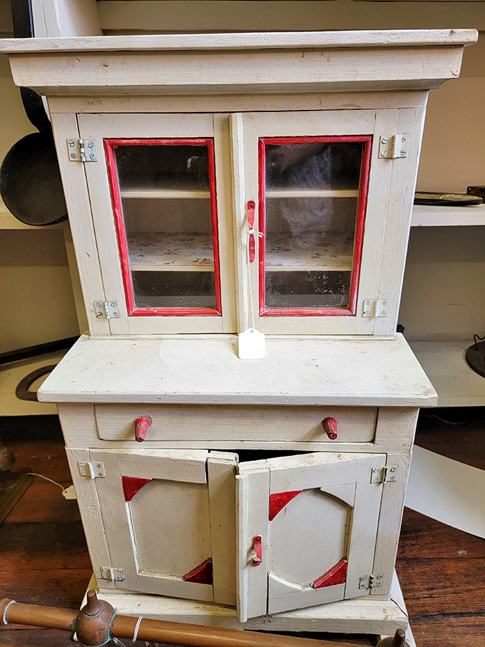 This isn't just furniture; it's a time capsule with drawers&mdash;the kind of piece that makes visitors ask, "Is that a family heirloom?"