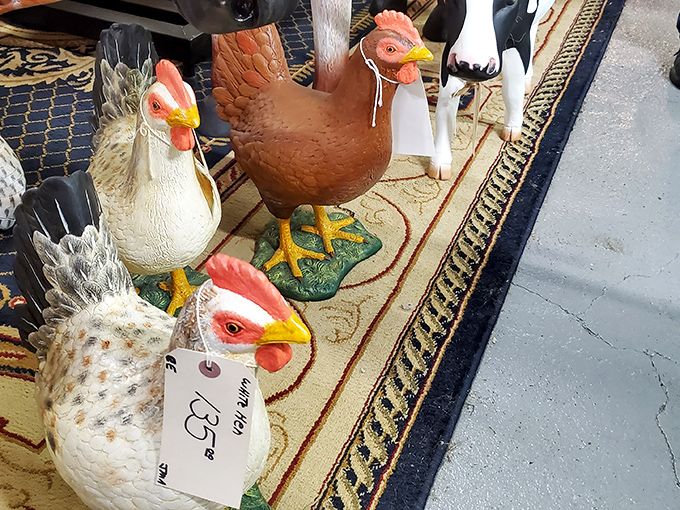 Not just chicken figurines&mdash;they're the farm-to-table d&eacute;cor movement that somehow escaped Martha Stewart's magazines.