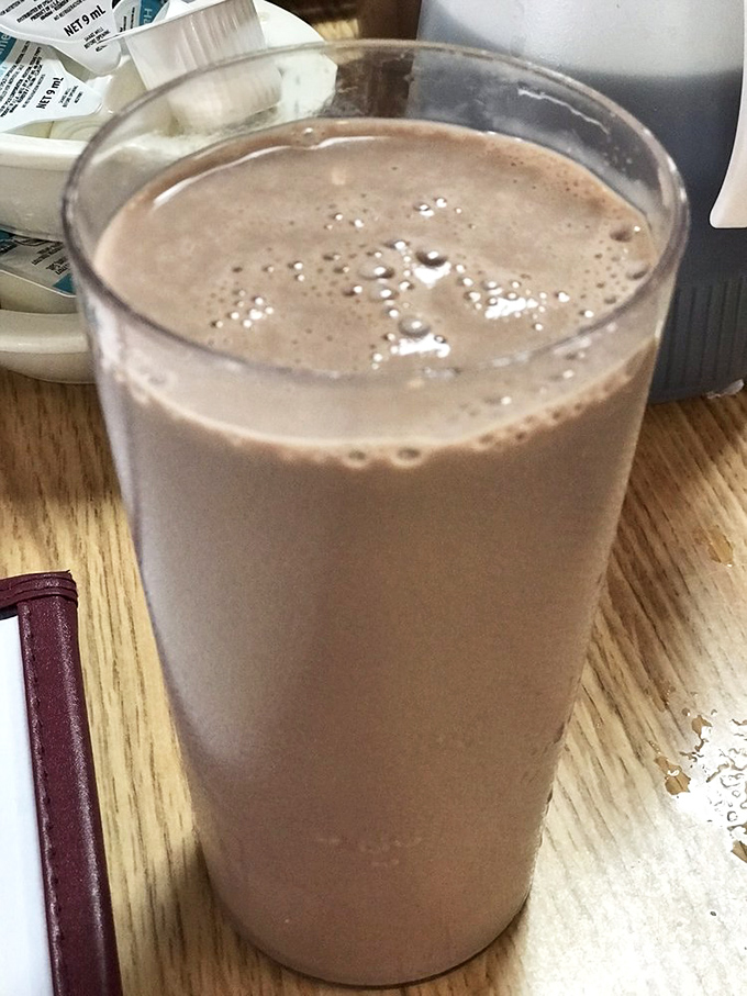 Chocolate milk in a tall glass&mdash;the nostalgic breakfast sidekick we all deserve. Some childhood pleasures are worth carrying into adulthood.