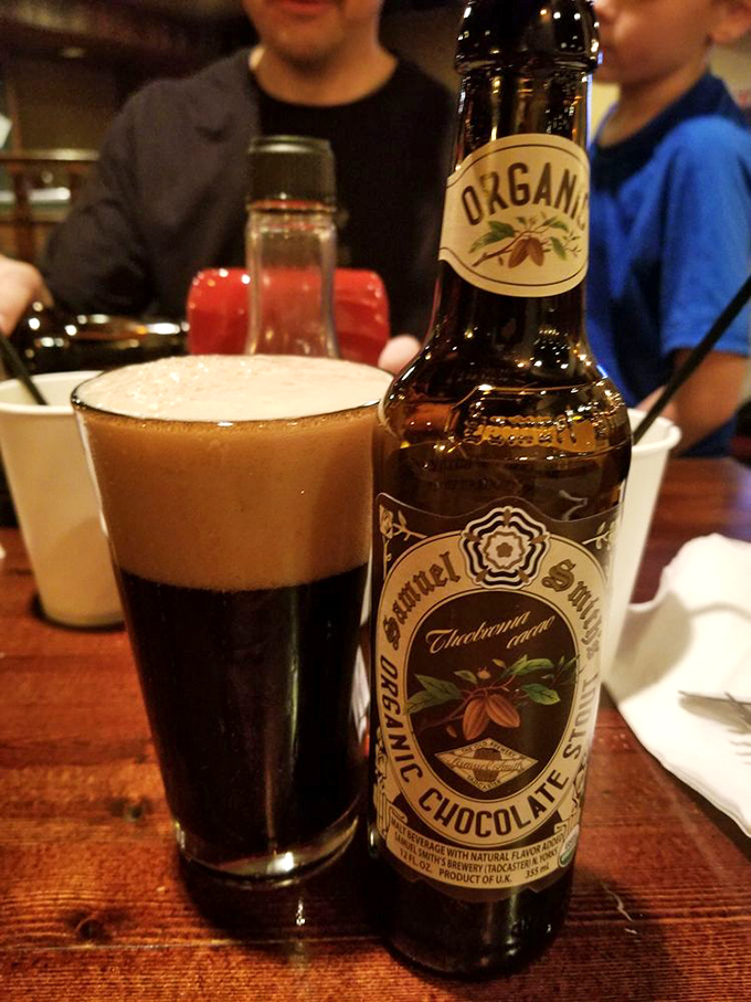 Samuel Smith's Organic Chocolate Stout &ndash; where dessert meets beer. This velvety concoction makes you wonder why you ever settled for ordinary brews.