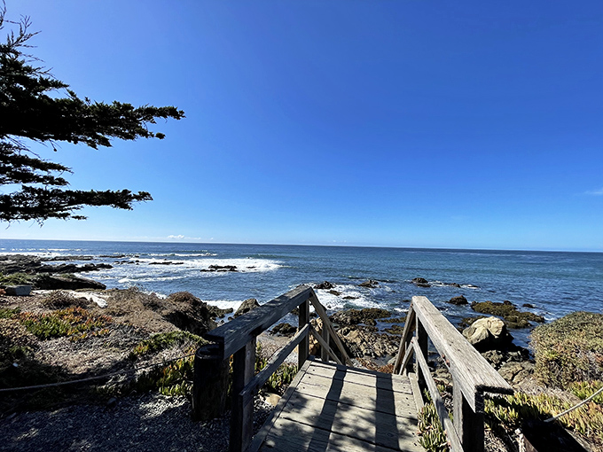 This wooden stairway to the beach isn't just access to the ocean&mdash;it's the entrance to your next "I can't believe this is real" moment.