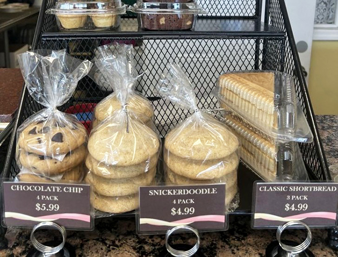 Cookies packaged with care, like little edible time machines ready to transport you back to childhood with one perfect bite.