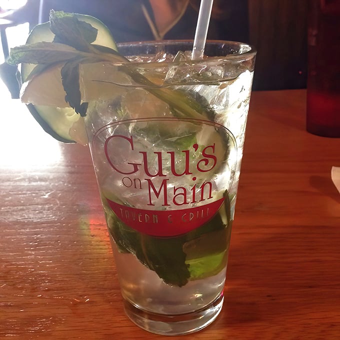 This isn't just a mojito&mdash;it's summer in a glass, complete with cucumber freshness that makes you momentarily forget you're in the Midwest.